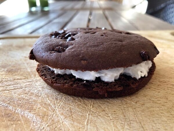 Deep Chocolate VitaTop Whoopie Pie | Simple Nourished Living