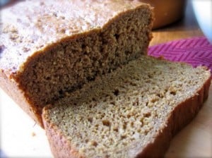 Low-Fat Whole Wheat Quick Bread | Simple Nourished Living