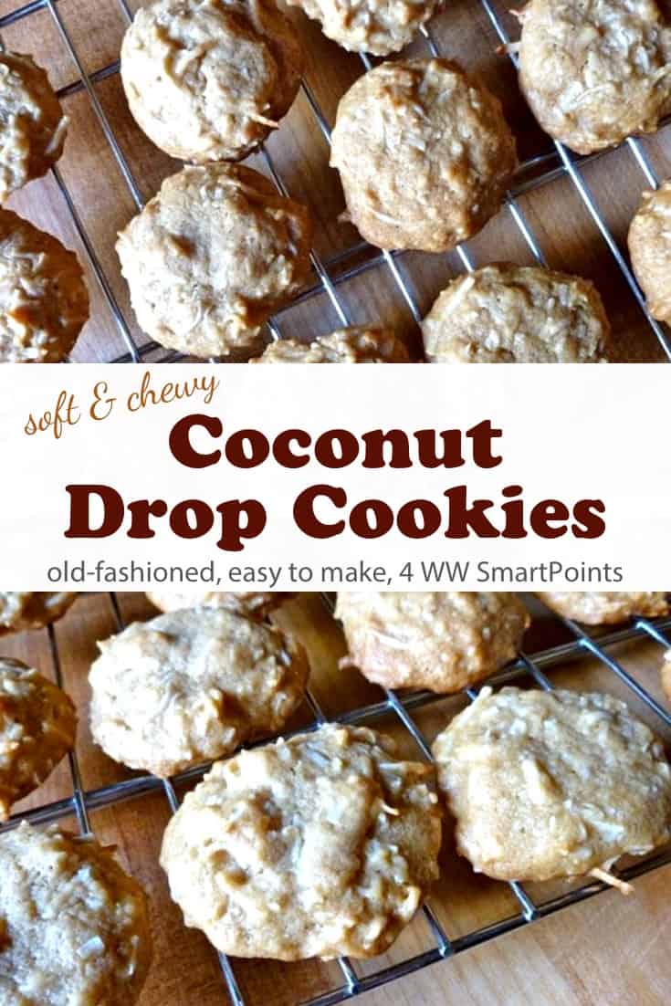 Soft and Chewy Coconut Drop Cookies | Simple Nourished Living