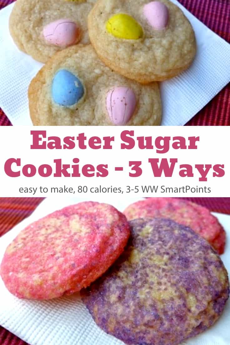 Easy Easter Sugar Cookies 3 Ways | Simple Nourished Living