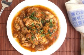 Easy Slow Cooker Moroccan Chicken Recipe | Simple Nourished Living