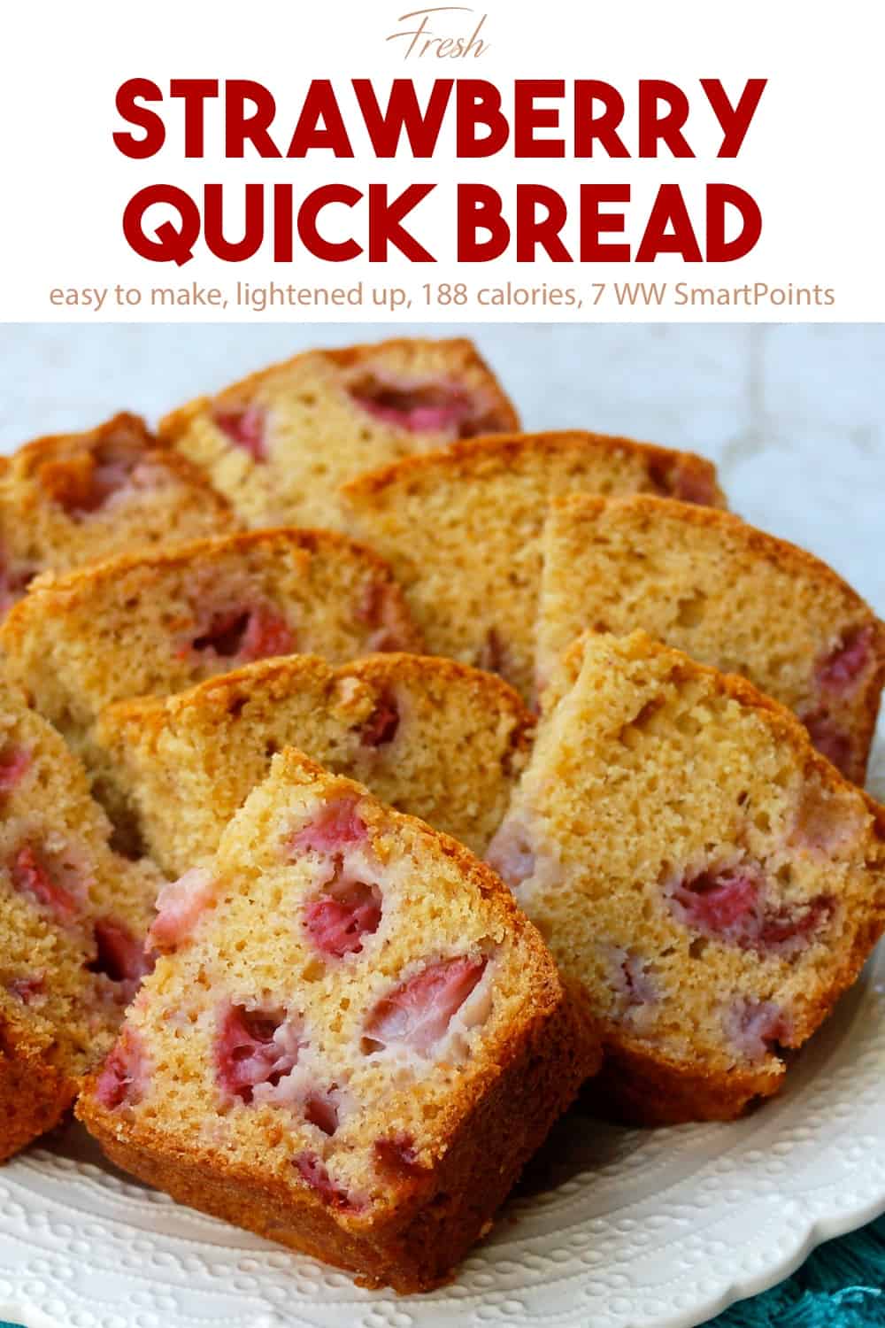Fresh Strawberry Bread Recipe | Simple Nourished Living