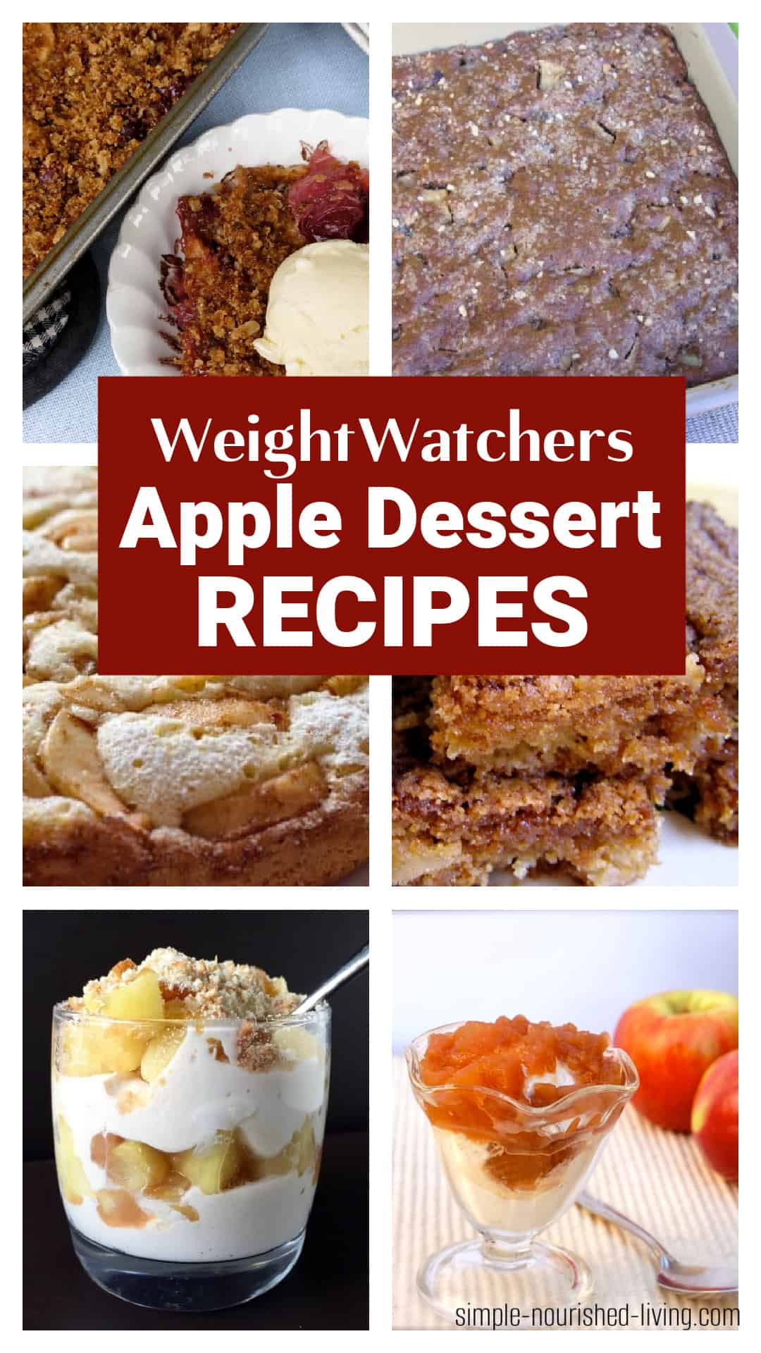 WW Apple Dessert Recipes with Points | Simple Nourished Living