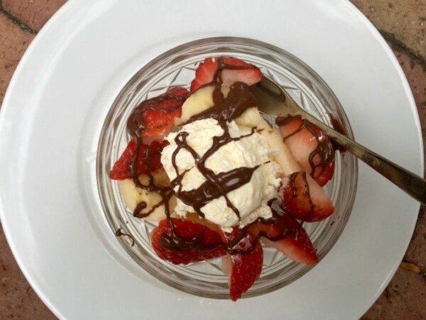 Frozen Cool Whip Banana Split for WW | Simple Nourished Living