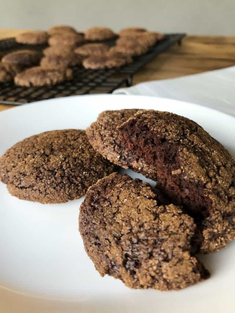 Sugar-Free Chocolate Cake Mix Cookies | Simple Nourished Living