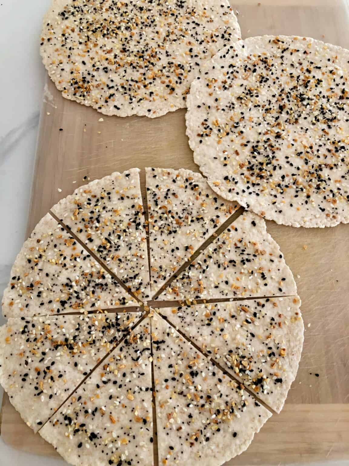 Everything Bagel Tortilla Chips | Simple Nourished Living