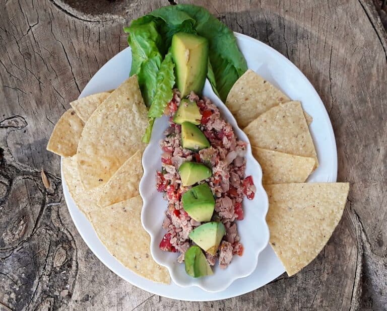 2-Ingredient Canned Tuna Ceviche • Simple Nourished Living