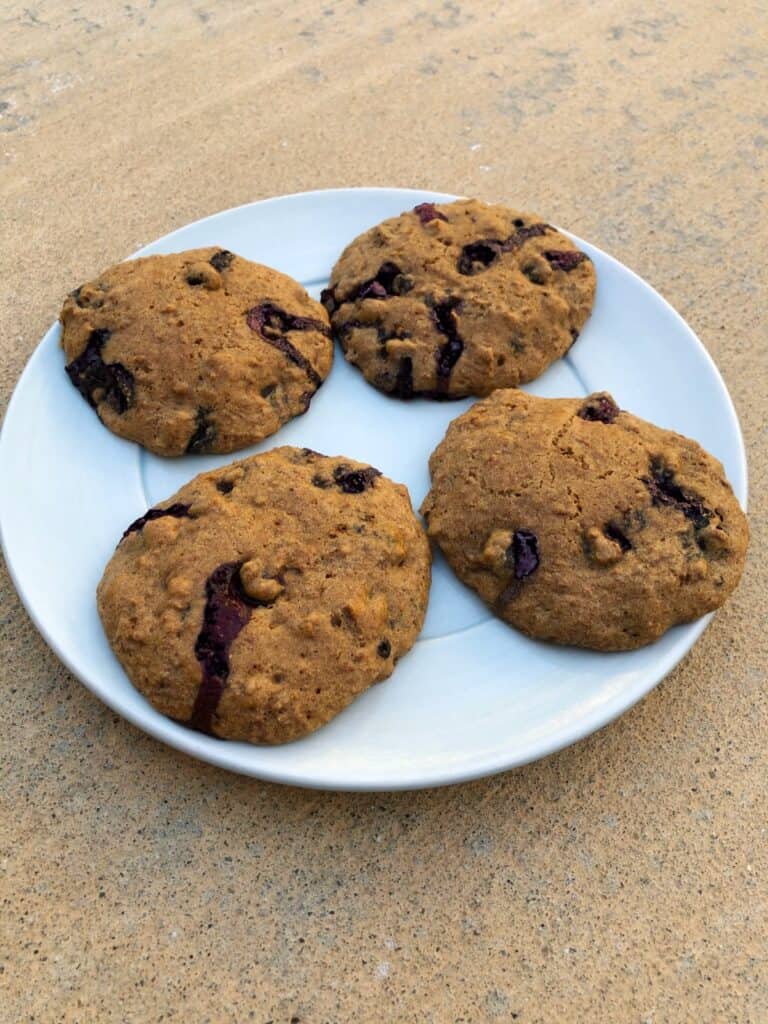Blueberry Bran Muffin Tops • Simple Nourished Living