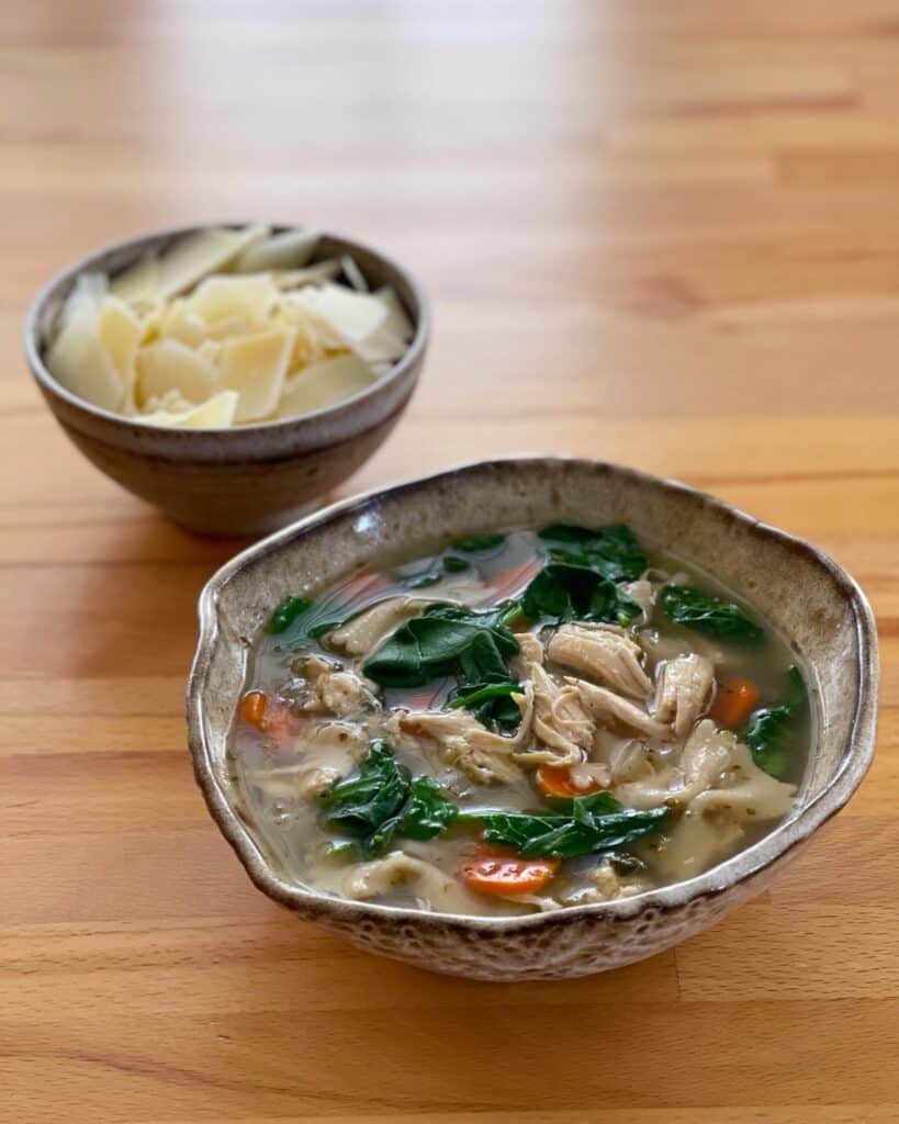Chicken White Bean Salsa Soup Recipe | Simple Nourished Living