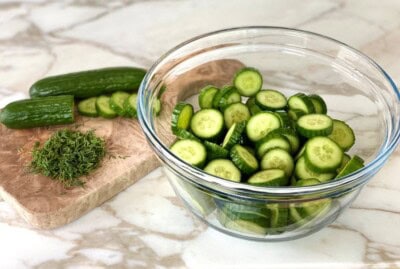 Easy Microwave Dill Pickles • Simple Nourished Living