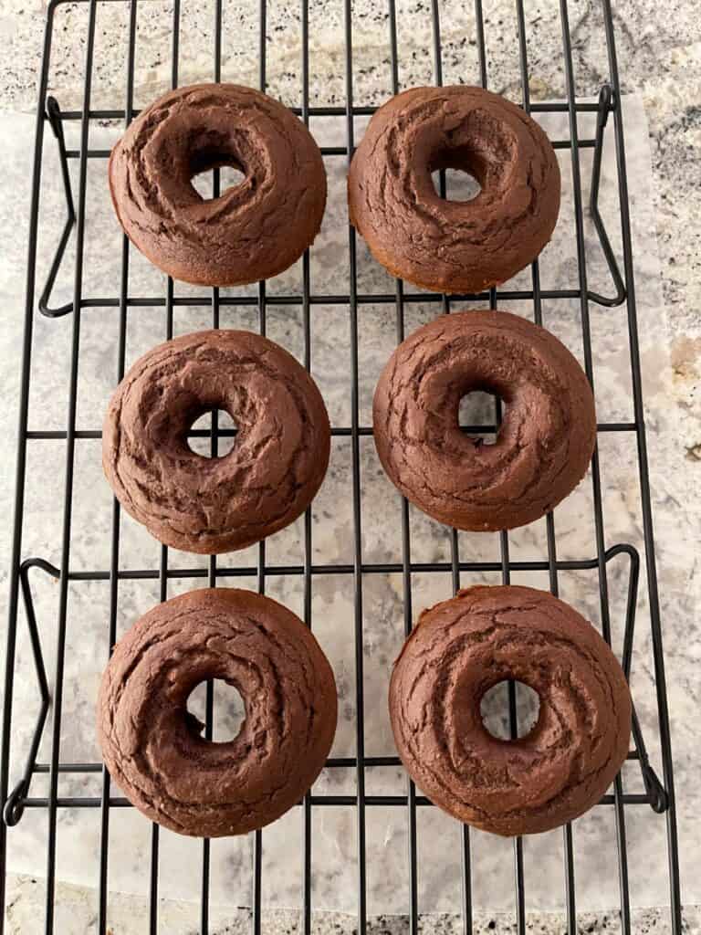 Mint Chocolate Baked Donuts | Simple Nourished Living