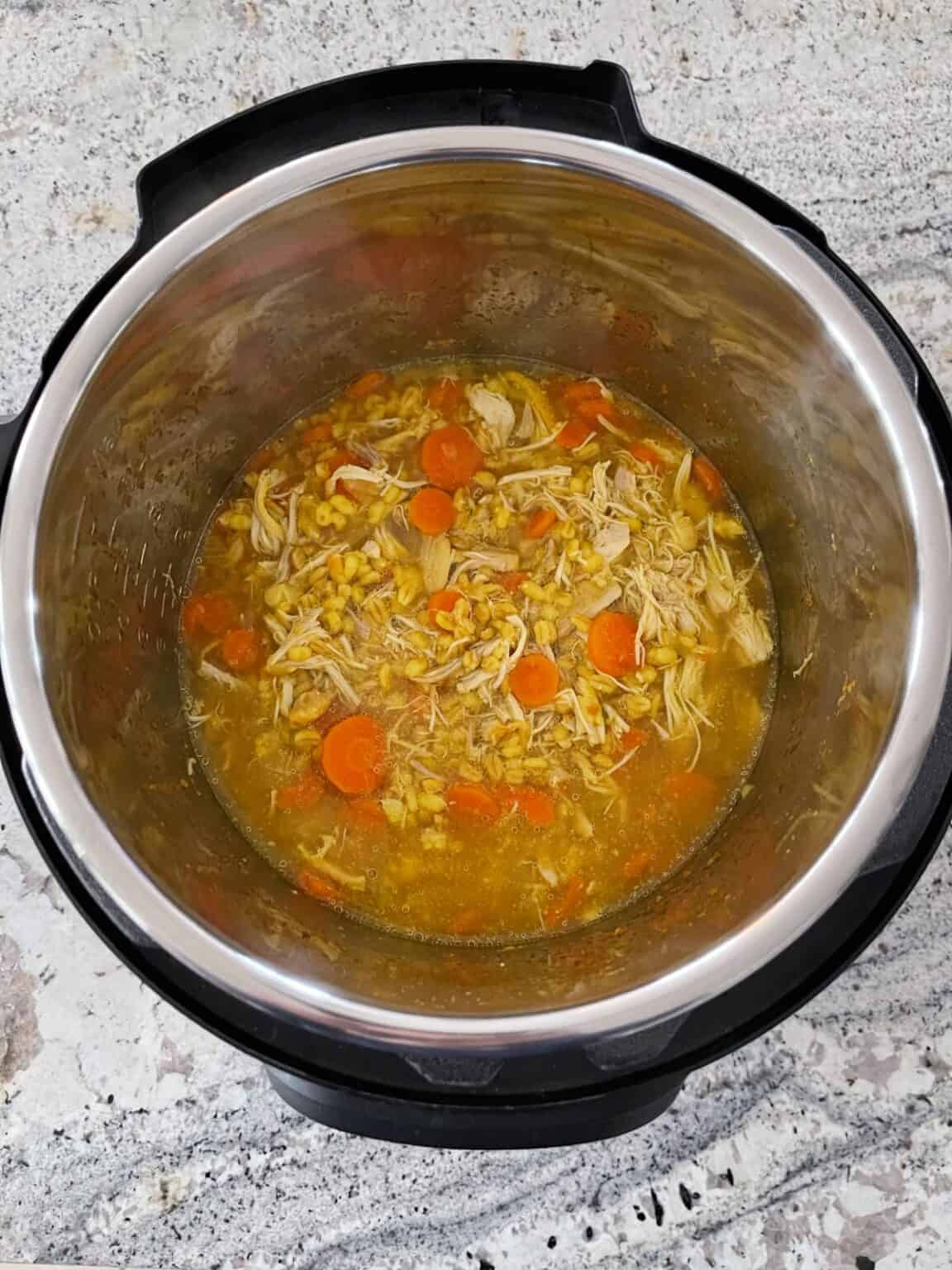 Healthy Instant Pot Chicken Barley Stew (Light & WW-Friendly) • Simple ...