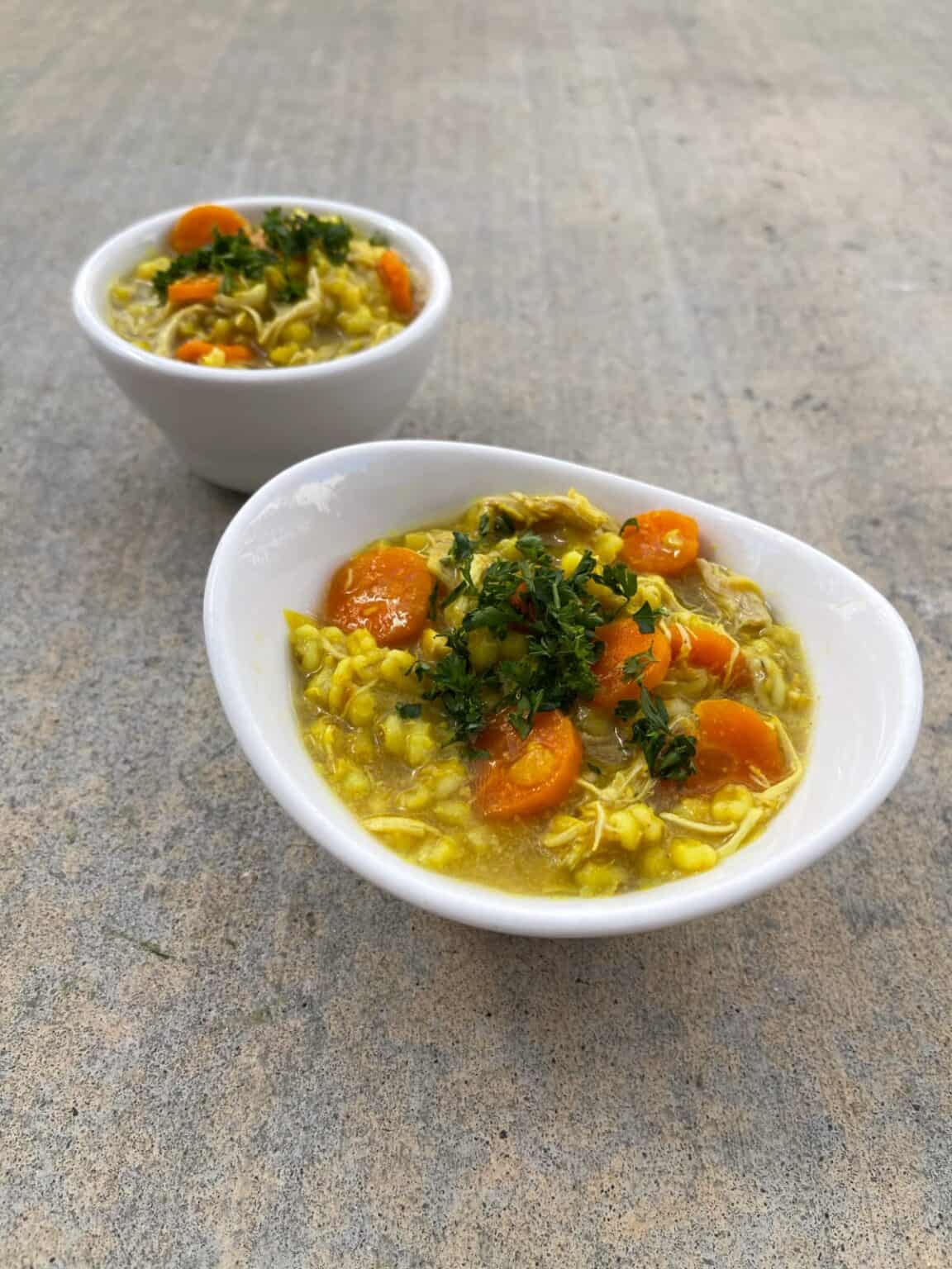 Healthy Instant Pot Chicken Barley Stew (Light & WW-Friendly) • Simple ...