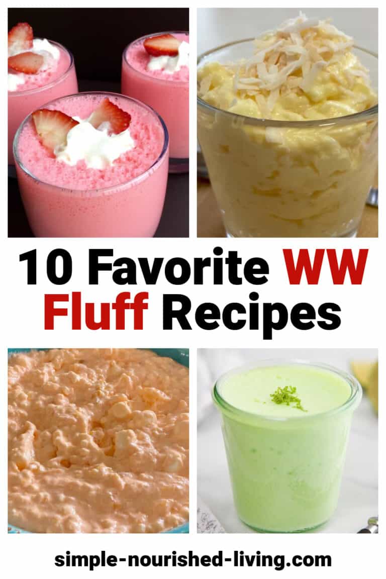 Easy WW-Friendly Fluff Recipes • Simple Nourished Living