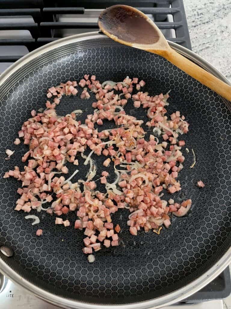 Easy Peas and Pancetta | Simple Nourished Living