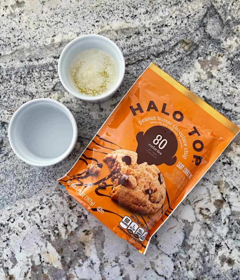Halo Top Peanut Butter Chocolate Chip Cookies | Simple Nourished Living