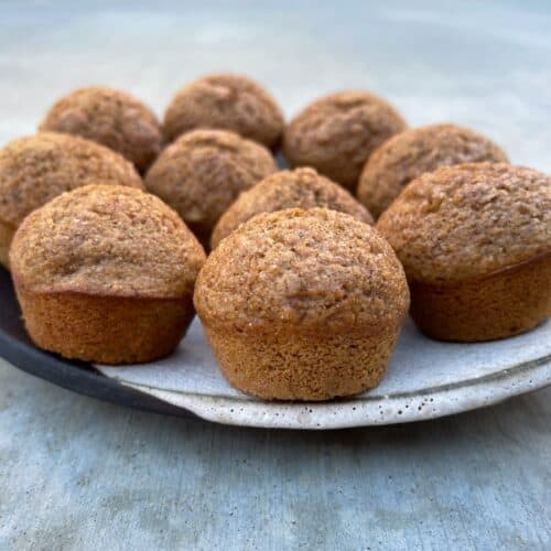 Cinnamon Apple Mini Muffins Recipe | Simple Nourished Living