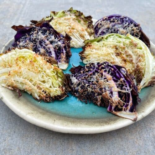 Air Fryer Parmesan Cabbage (WW) | Simple Nourished Living