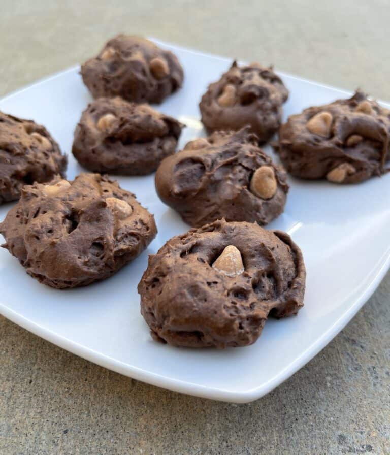 Halo Top Peanut Butter Chocolate Chip Cookies | Simple Nourished Living