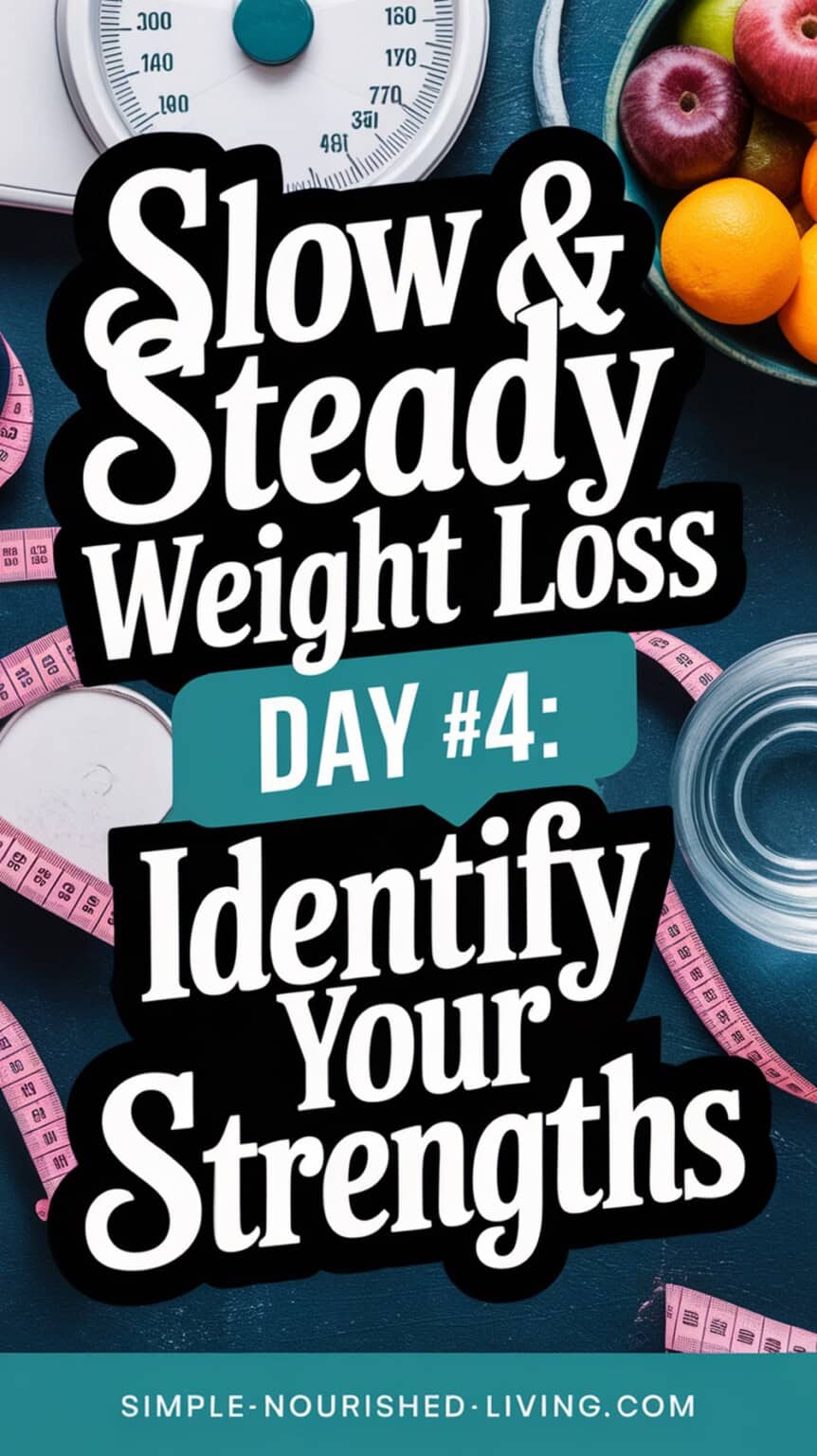 Slow & Steady Weight Loss Day 4: Identify Your Strengths • Simple ...