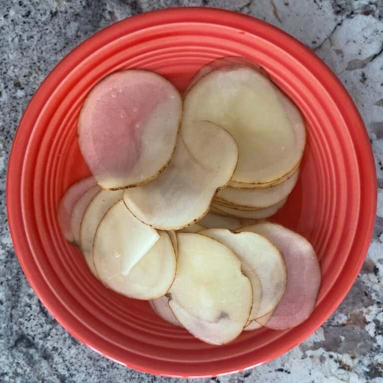 Homemade Crunchy Potato Chips | Simple Nourished Living
