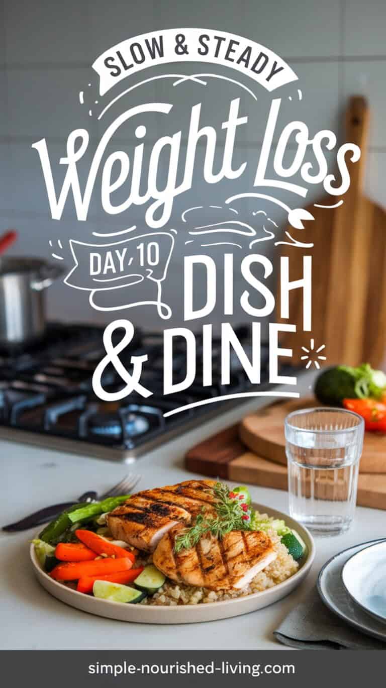 Slow & Steady Weight Loss Day 11: The Dish & Dine Trick that Works ...