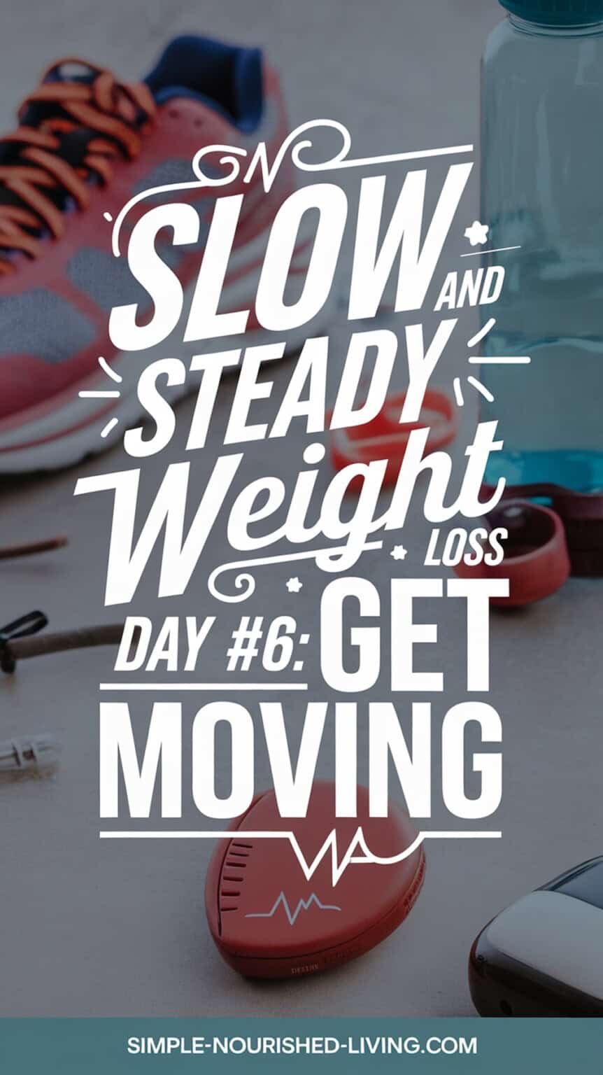 Slow & Steady Weight Loss Day 6: Get Moving • Simple Nourished Living
